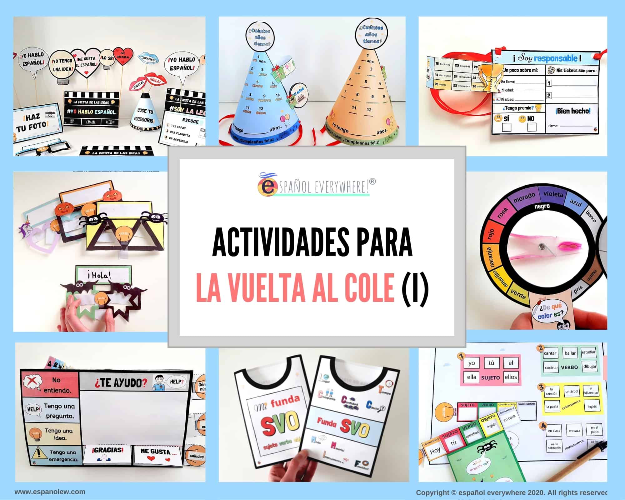 Actividades para la vuelta al cole
